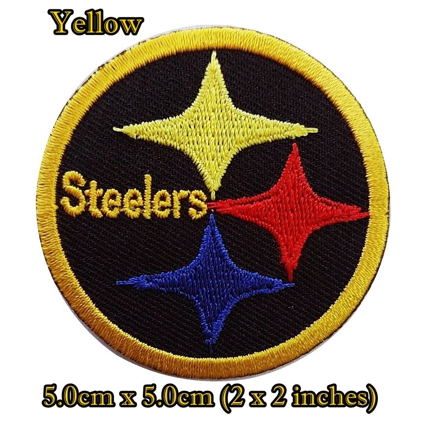 Pittsburgh Steelers🏈Football Embroidery Patches Iron,Sewing on (Select ...