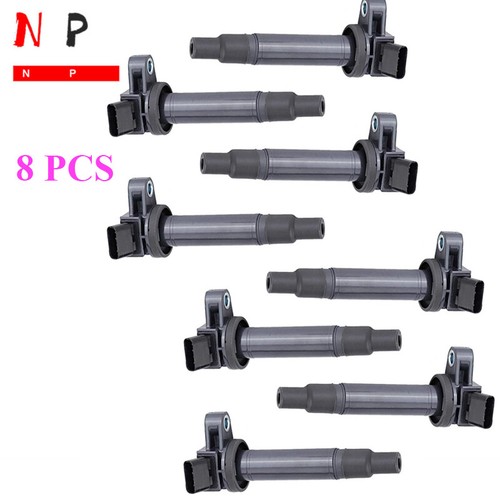 For TOYOTA Tundra 90919-02230 673-1303 8PCS Denso Ignition Coils | eBay