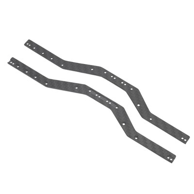 1 Pair Carbon Fiber Chassis Frame Rails Kit For SCX24 90081 RC Rock ...