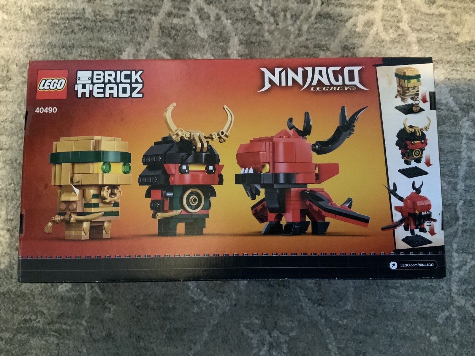 LEGO BRICKHEADZ: NINJAGO 10 (40490) for sale online | eBay