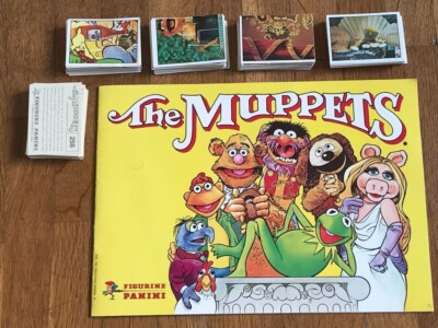 Album figurine Panini THE MUPPETS 1979 COMPLETE sticker card puppet Jim ...