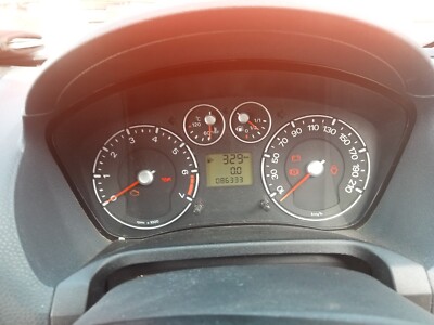 Ford fiesta wq 01/06 - 12/08 cluster gauges,dash, speedo meter/key ...