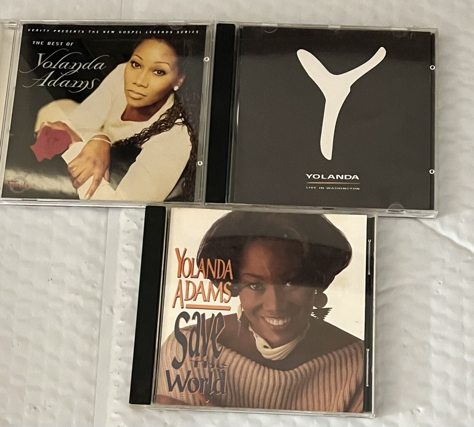 Yolanda Live in Washington/Save the World/Best of by Yolanda Adams (3 ...