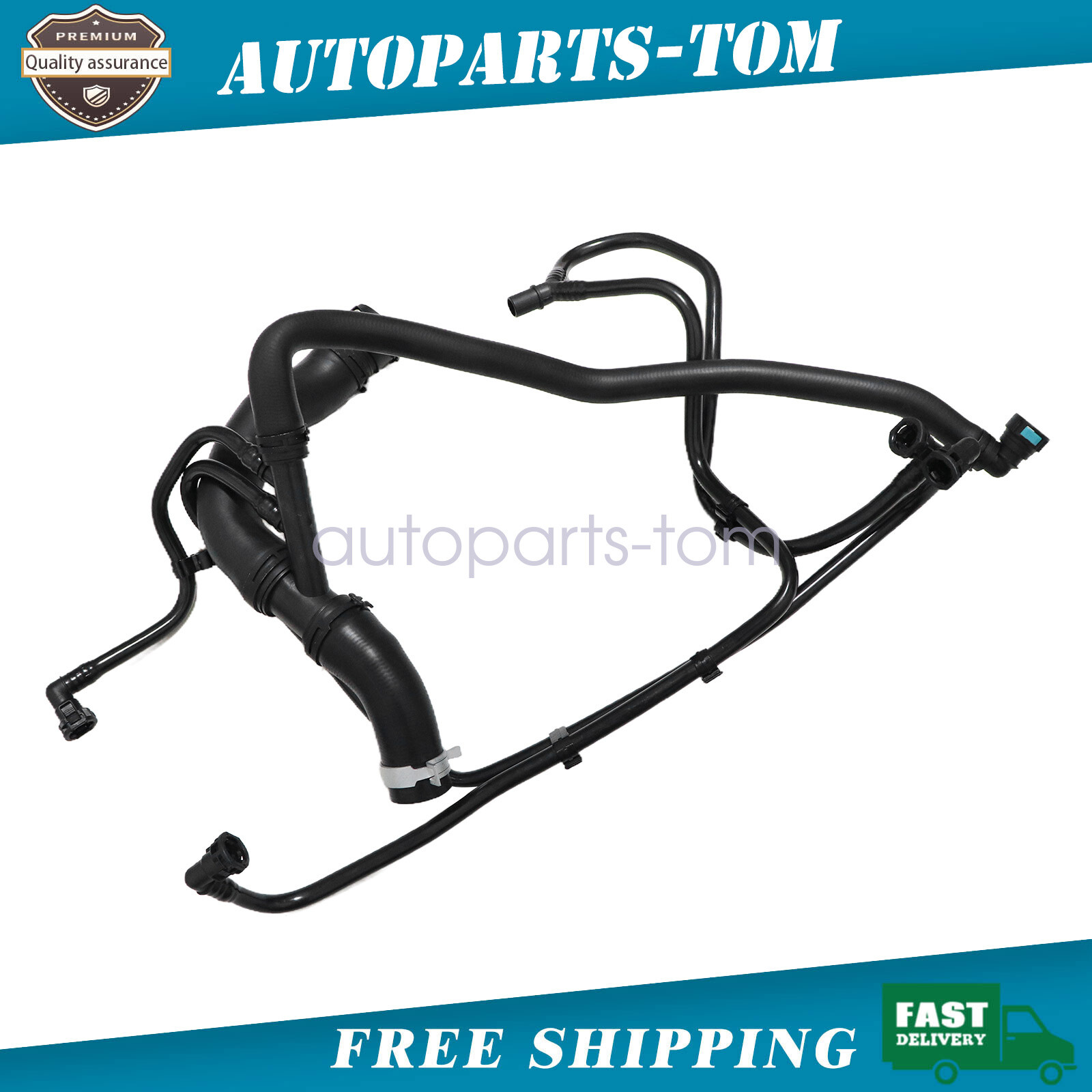 1* Upper Supercharger Coolant Hose for Land Rover Range Rover Sport ...