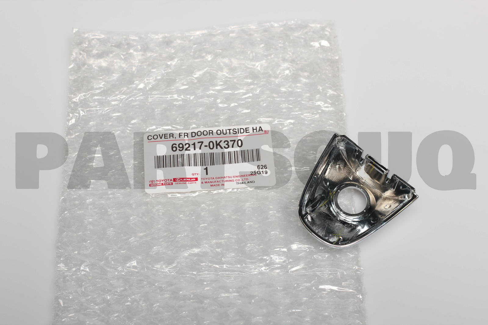 692170K370 Genuina Toyota CUBIERTA FR PUERTA EXTERIOR 69217-0K370 | eBay