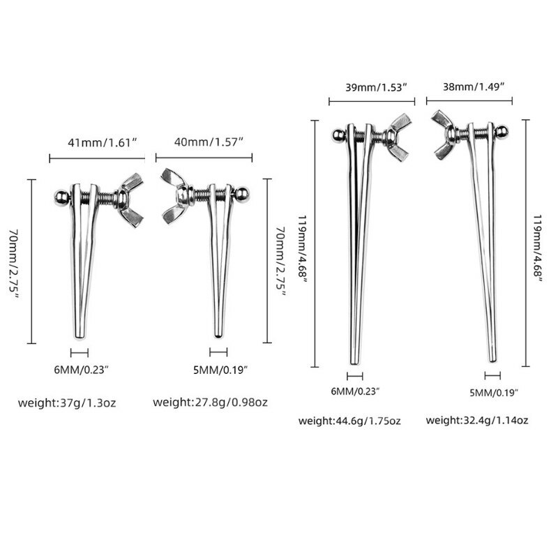 Male Metal Urethra Dilator Sounds Stopper Insert Sounding Rods ...