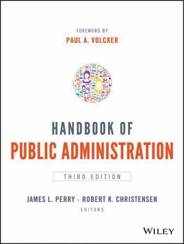 Handbook of Public Administration by James L. Perry and Robert K ...