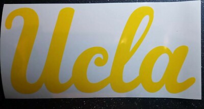 UCLA Vinyl Decal 5.5" W Car Truck Window Bumper Laptops Toolbox Locker ...