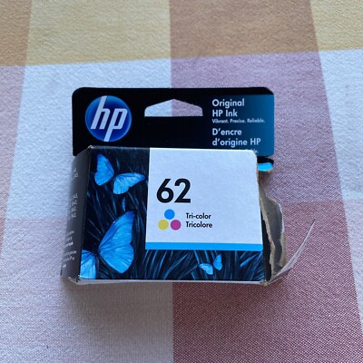 HP #62 Color Ink Cartridge 62 C2P06AN NEW GENUINE | eBay