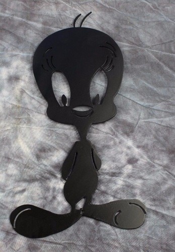Tweety Bird - Metal Wall Art - Black 6" x 10 1/2" | eBay
