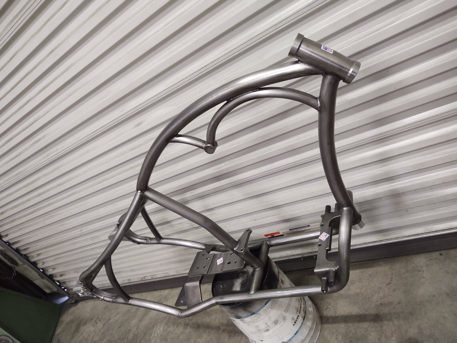 Tinworksinc Radius Rigid Frame 200 mm Bobber/Chopper Billet Axle Blocks ...