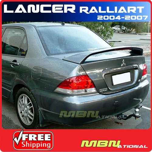 04-07 Mitsubishi Lancer Ralliart Arrière Coffre Queue Aile Spoiler ...