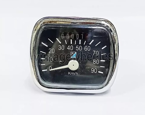 FITS FOR VESPA VL,VB,VNA, BLACK FACE SPEEDO 90 Kmh | eBay