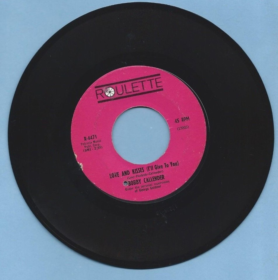 BOBBY CALLENDER LITTLE STAR (GREAT ROCK N ROLL 45) #4471 PLAYS VG+ | eBay