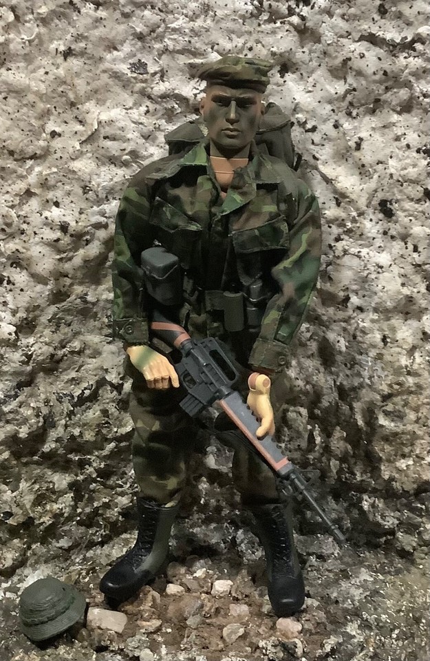 1/6 Vietnam BBi/Dragon US Army Camo LRRP Long Range Recon Penetration ...