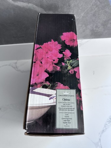 Set Of Christopher Stuart HK201 Optima Floral Super Strong Fine China 5 ...