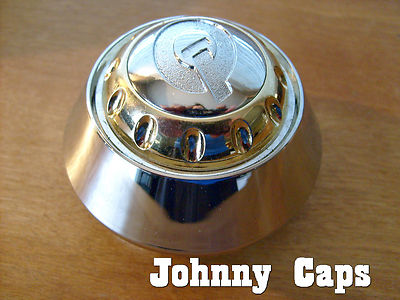 Q Quantum Tek Wheels Chrome & Gold. Center Caps Custom Wheel Center Cap ...