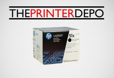 HP P3005 M3027 M3035 51X Black Toner Cartridge Q7551XD New Open Box ...