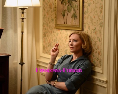 CATE BLANCHETT 8X10 Lab Photo 2015 "CAROL" Sexy Smoking Movie Still | eBay
