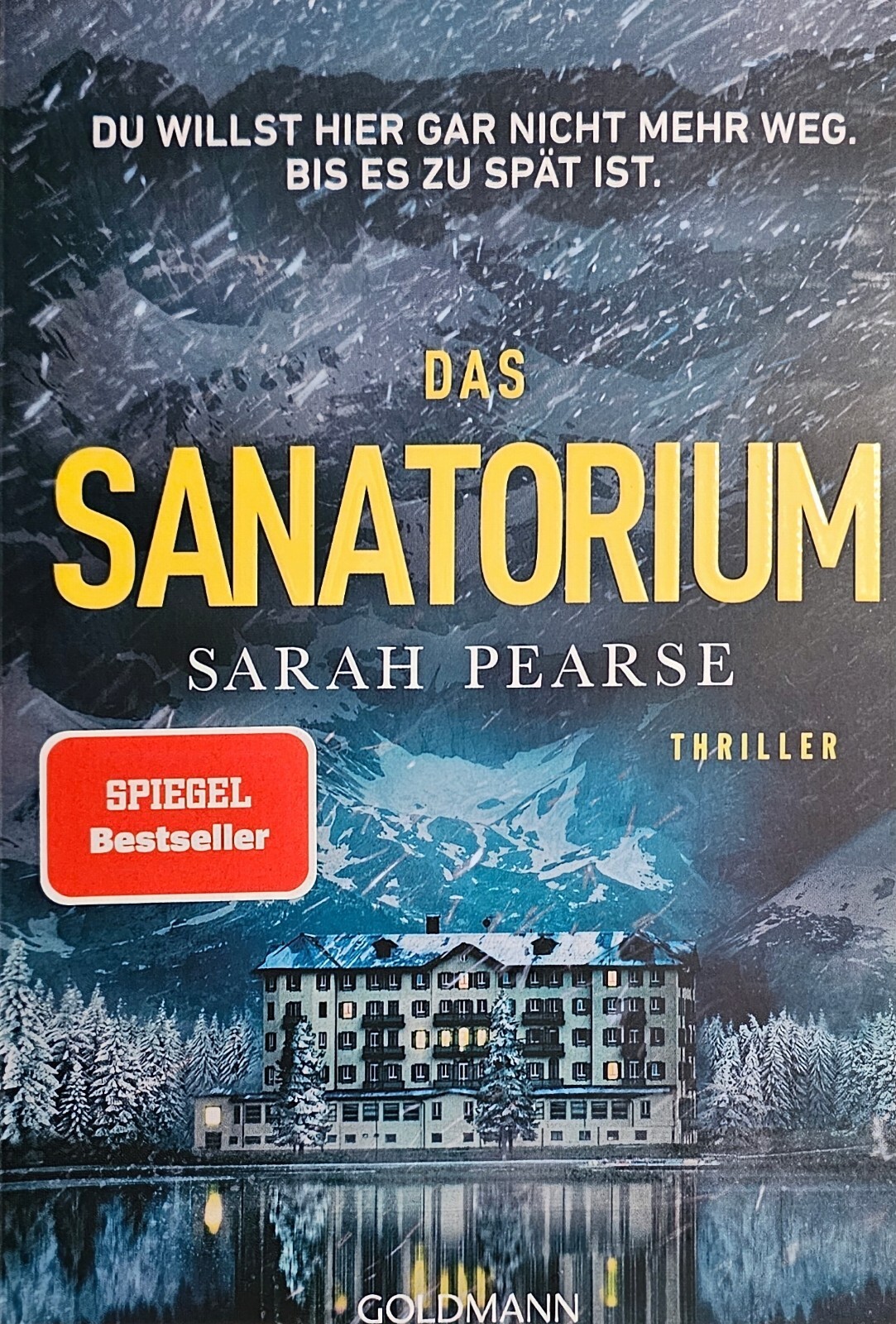 Das Sanatorium Sarah Pearse ( TB, 2023 ) Thriller | eBay