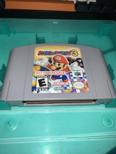 Nintendo N64 Mario Party 3 Not For Resale Rare | eBay