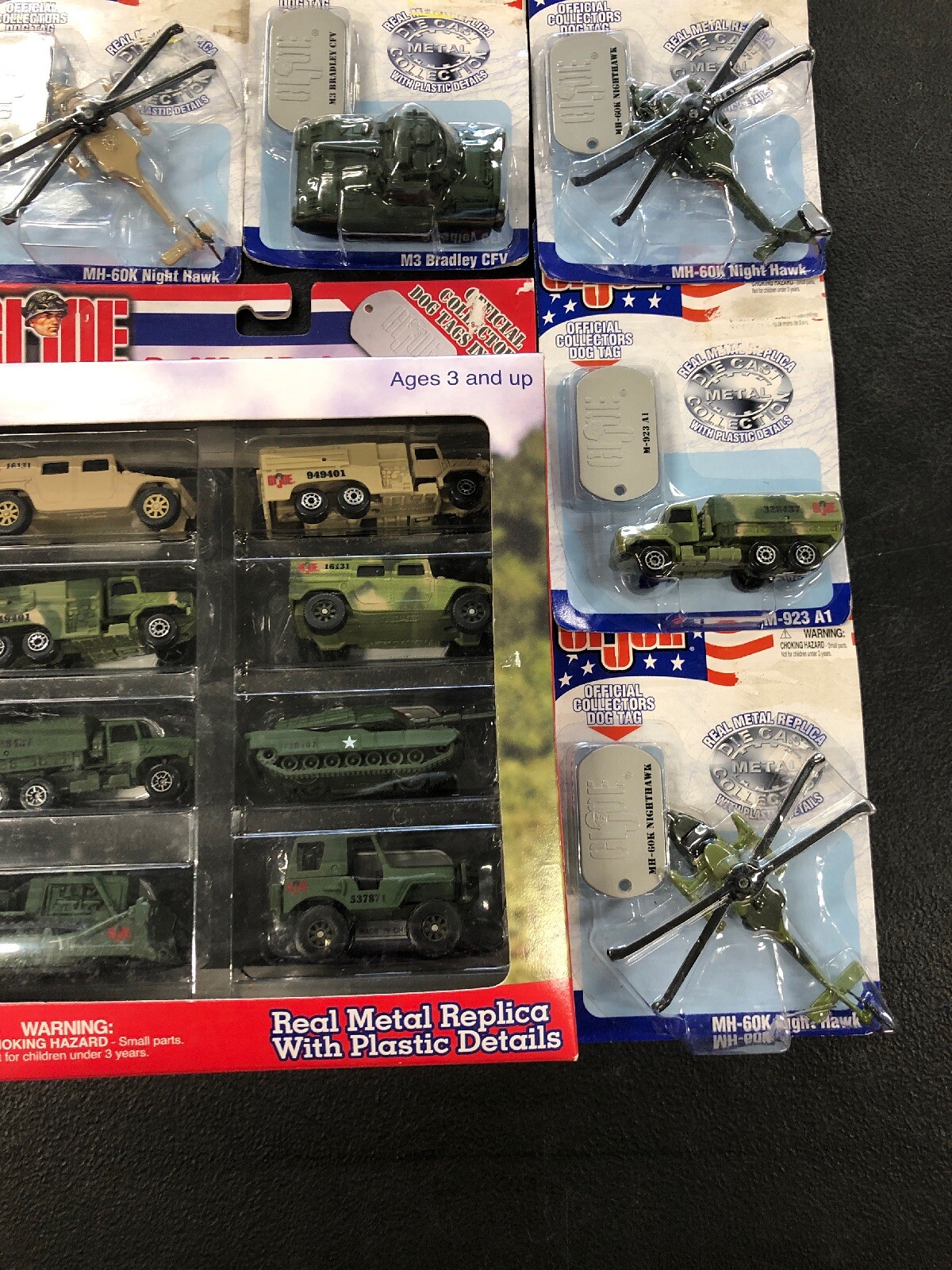 Lot Of GI Joe Metal Official Collectors Die Cast Tanks Trucks ...