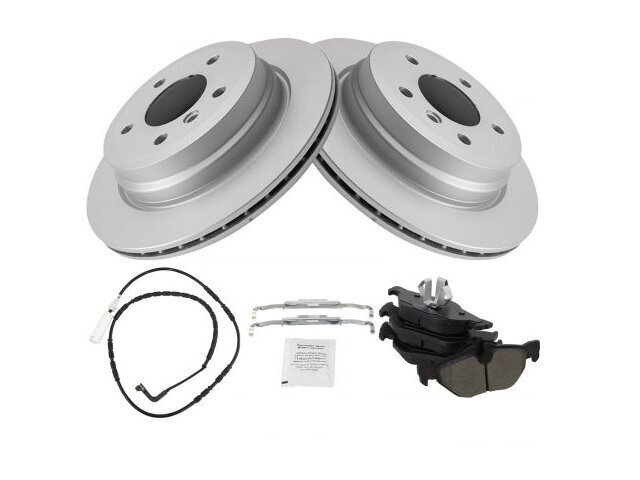 Rear Brake Pad Rotor and Wear Sensor Kit For 07-13 BMW 328i xDrive ...