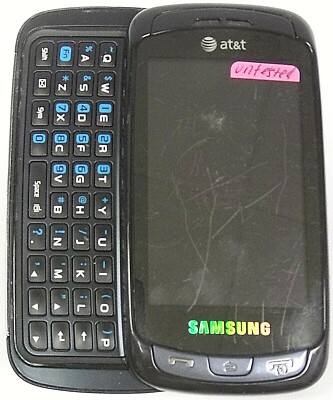 Samsung Impression SGH-A877 - Blue ( AT&T ) Cellular Slider Phone ...