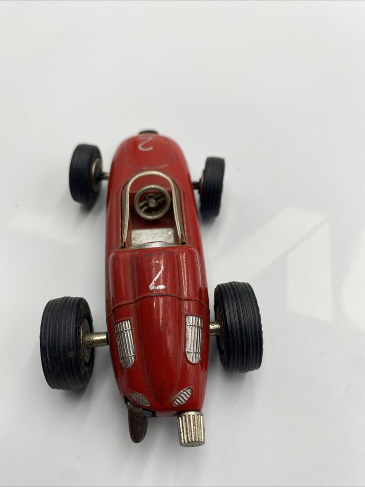 Vintage Schuco Micro Racer 1037 Red Porsche Car # 2 Made In West ...
