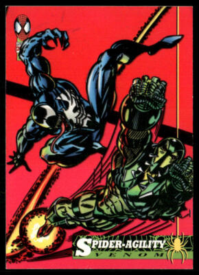 Spider-Agility 1994 Fleer The Amazing Spider-Man #12 | eBay