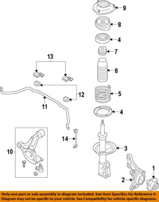 GM OEM Stabilizer Sway Bar-Front-Link 13219141 | eBay
