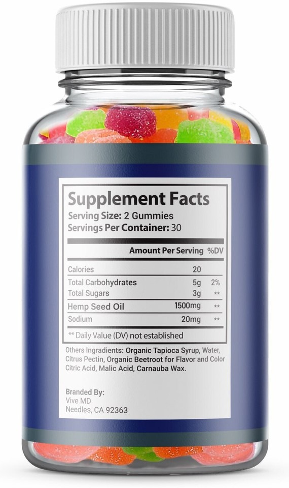 Revive Gummies with Advanced Formula Organic Extract - Official Formula ...