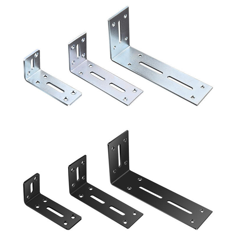 Brackets - Corner Braces Right Angle L Shape Galvanised Zinc Brace 3mm ...