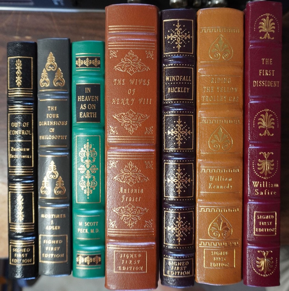 Easton Press Signed First Editions Choice | eBay