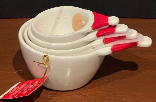 Holiday Home Essentials Santa Measuring Cups Set of 4. | eBay
