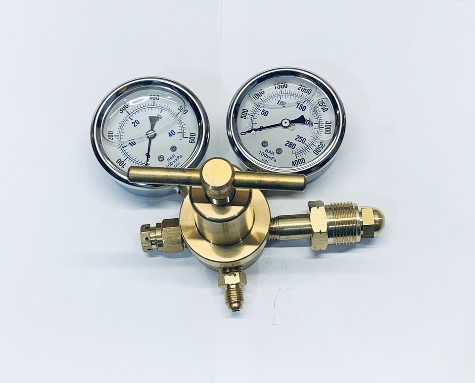 Nitrogen regulator Kit Shock Charge Tool w/ No Loss CHUCK 800 Psi 8 Ft ...