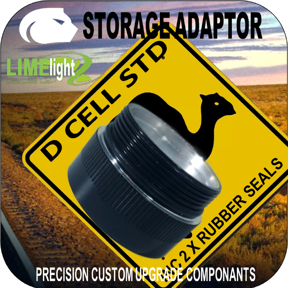 MAGLITE UPGRADE CONVERSION C/D BARREL EXTENSION BODY TUBE 2-6 CELL ...