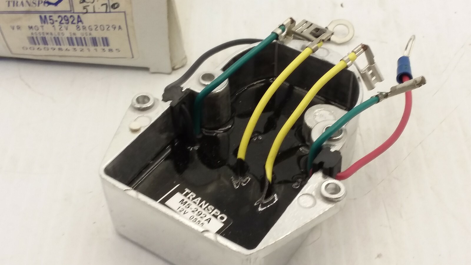 TRANSPO M5-292A VOLTAGE REGULATOR 12V FOR LEECE-NEVILLE/MOTOROLA NIB ...