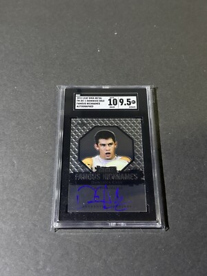 (SGC 9.5 / 10) 2011 Leaf Metal MMA Dominick Cruz Famous Nicknames Auto ...