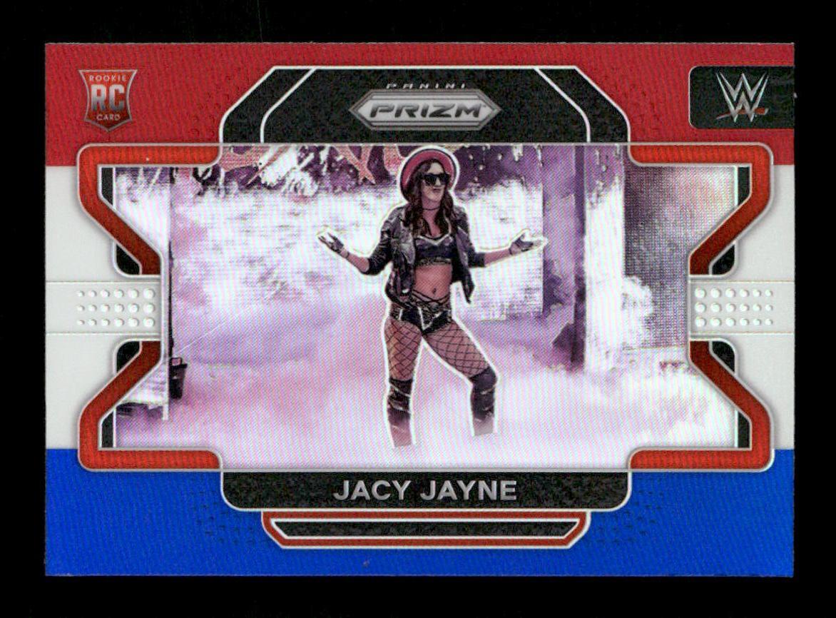 Jacy Jayne 2022 Panini Prizm WWE #83 Red, White and Blue Wrestling Card ...