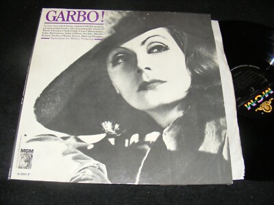 Rare GRETA GARBO! LP gatefold MGM Scenes GOLDEN ERA HOLLYWOOD Walter ...