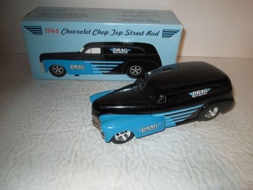 Die Cast Drag Specialties 1946 Chevrolet Chop Top Street Rod Bank, 1:25 ...