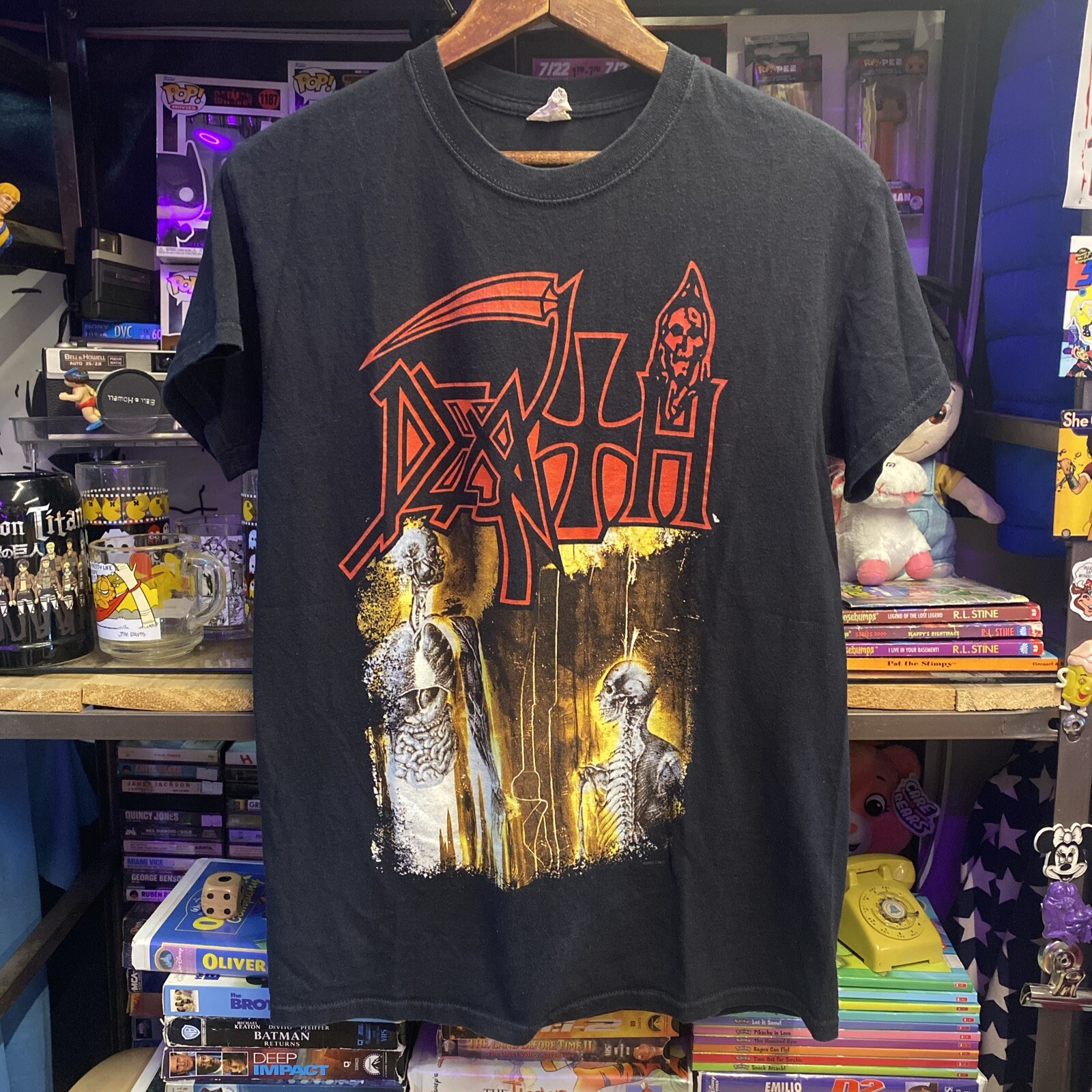 2006 Death Band T Shirt Black Tultex Size Small Rock … - Gem