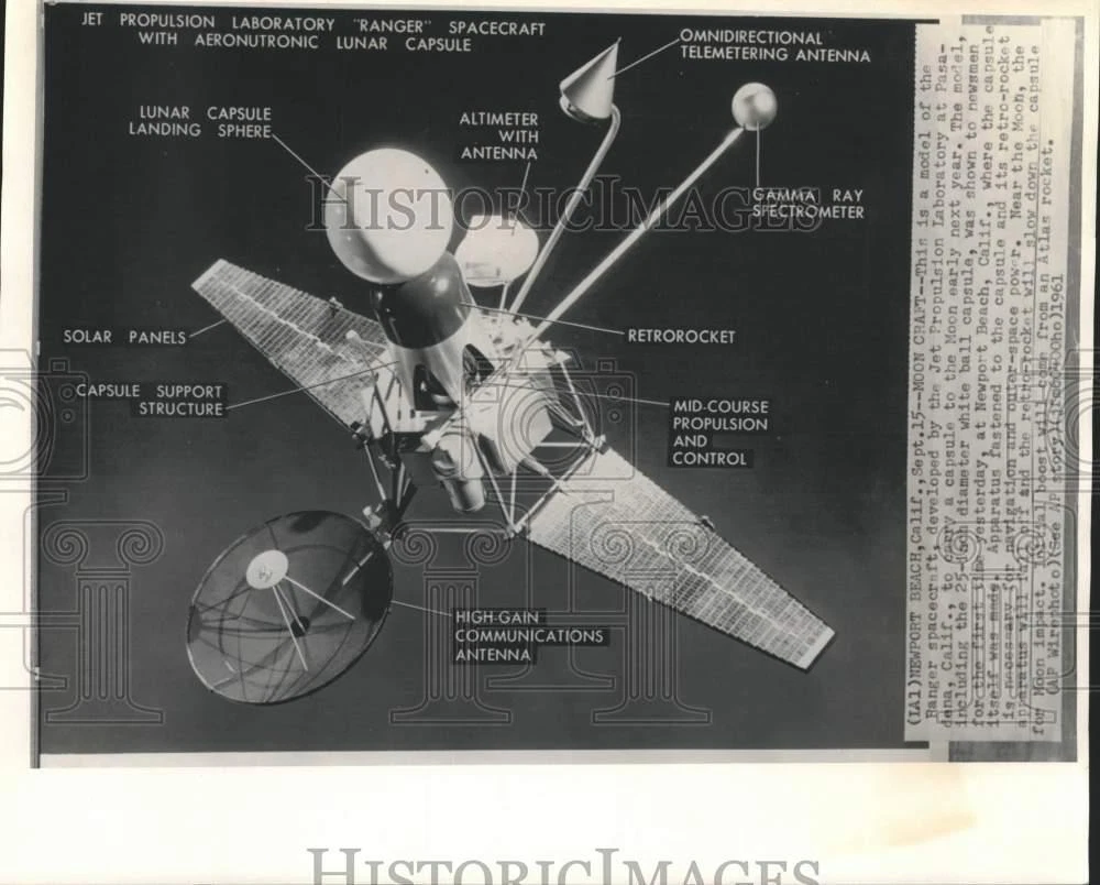 Ranger Spacecraft Dimensions