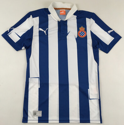 Espanyol Barcelona 2012/13 2013 Puma home shirt jersey maglia camiseta ...