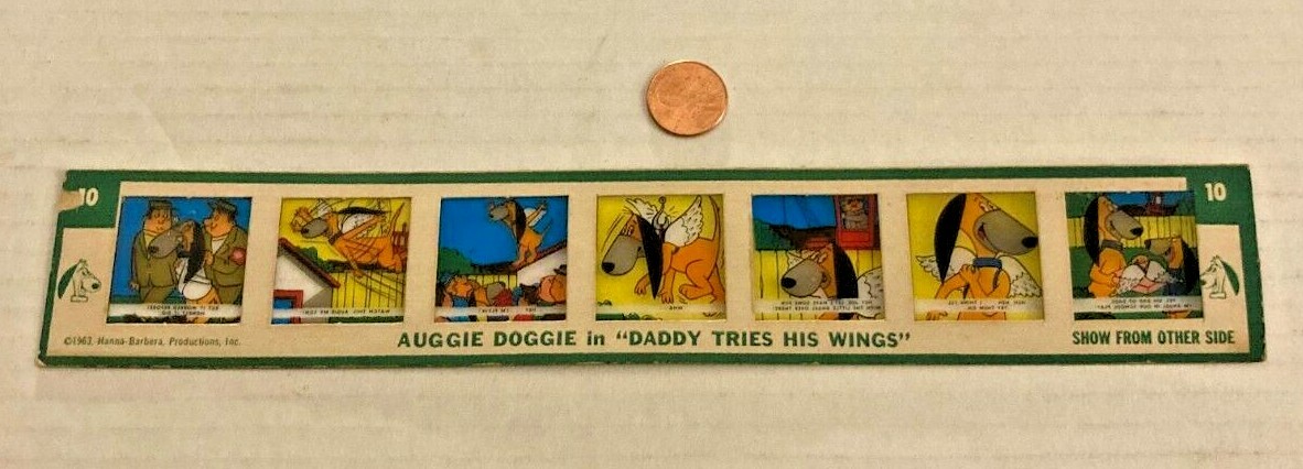 1963 Kenner Hanna-Barbera Give A Show Auggie Doggie Daddy Tries Wings ...
