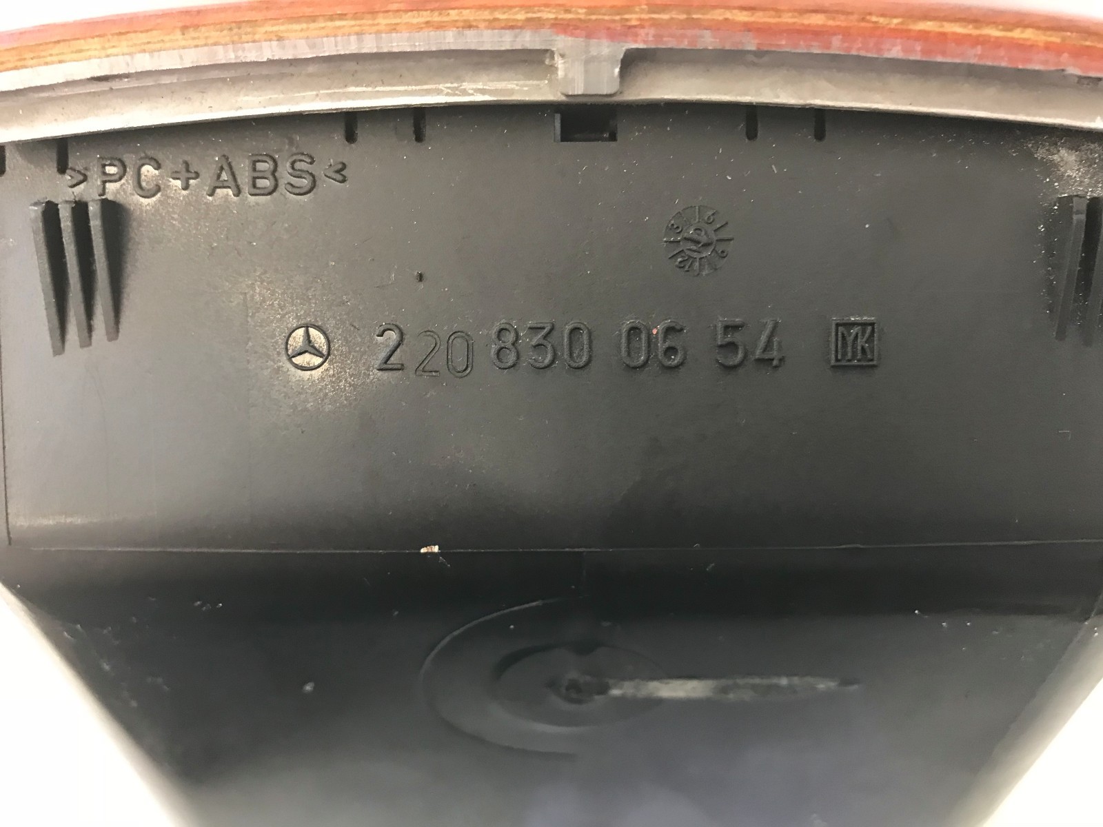 00-06 Mercedes S430 W220 S500 S600 S55 Center Console Rear Air Vent OEM ...