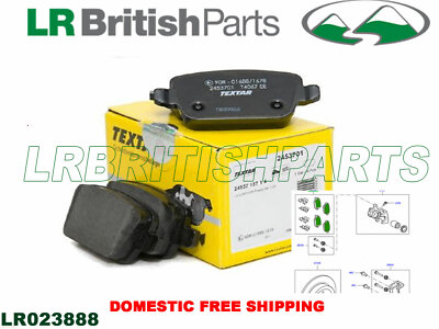 LAND ROVER REAR BRAKE PADS LAND ROVER LR2 NEW LR023888 TEXTAR | eBay