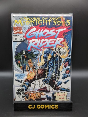 Ghost Rider #31🔑 Comic 1st Team Appearance of the Midnight Sons | eBay