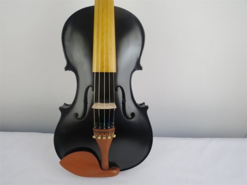 Solid wood Black 5 strings 16 inch electric viola,Wonderful Sound w ...